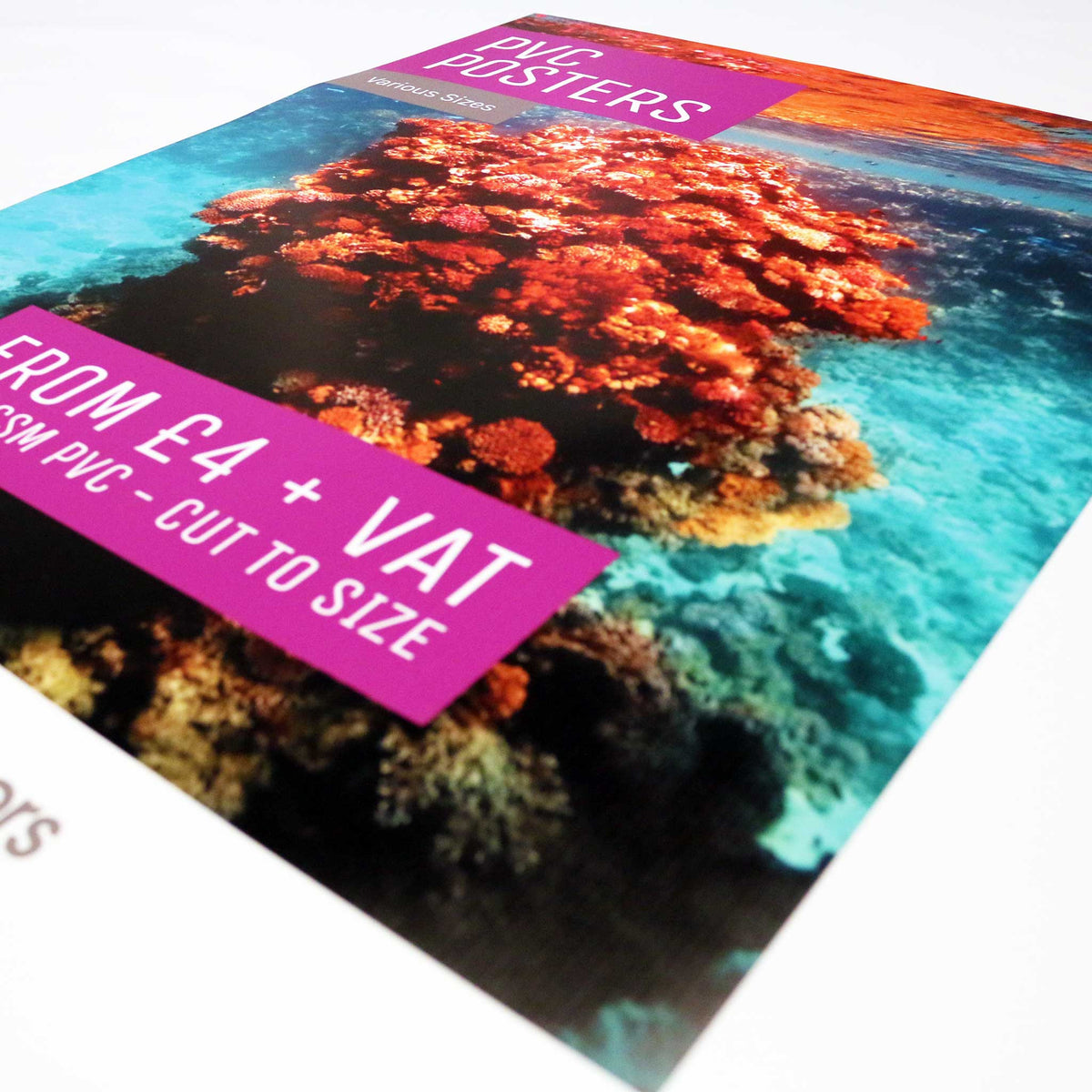 PVC Posters – Award Banner and Signs Ltd