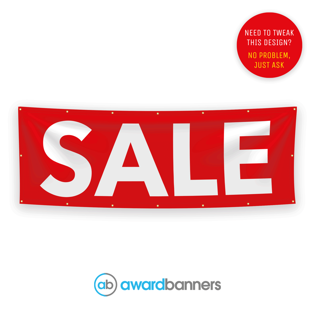 Sale Pre-Designed Banner - AB205 – Award Banner and Signs Ltd