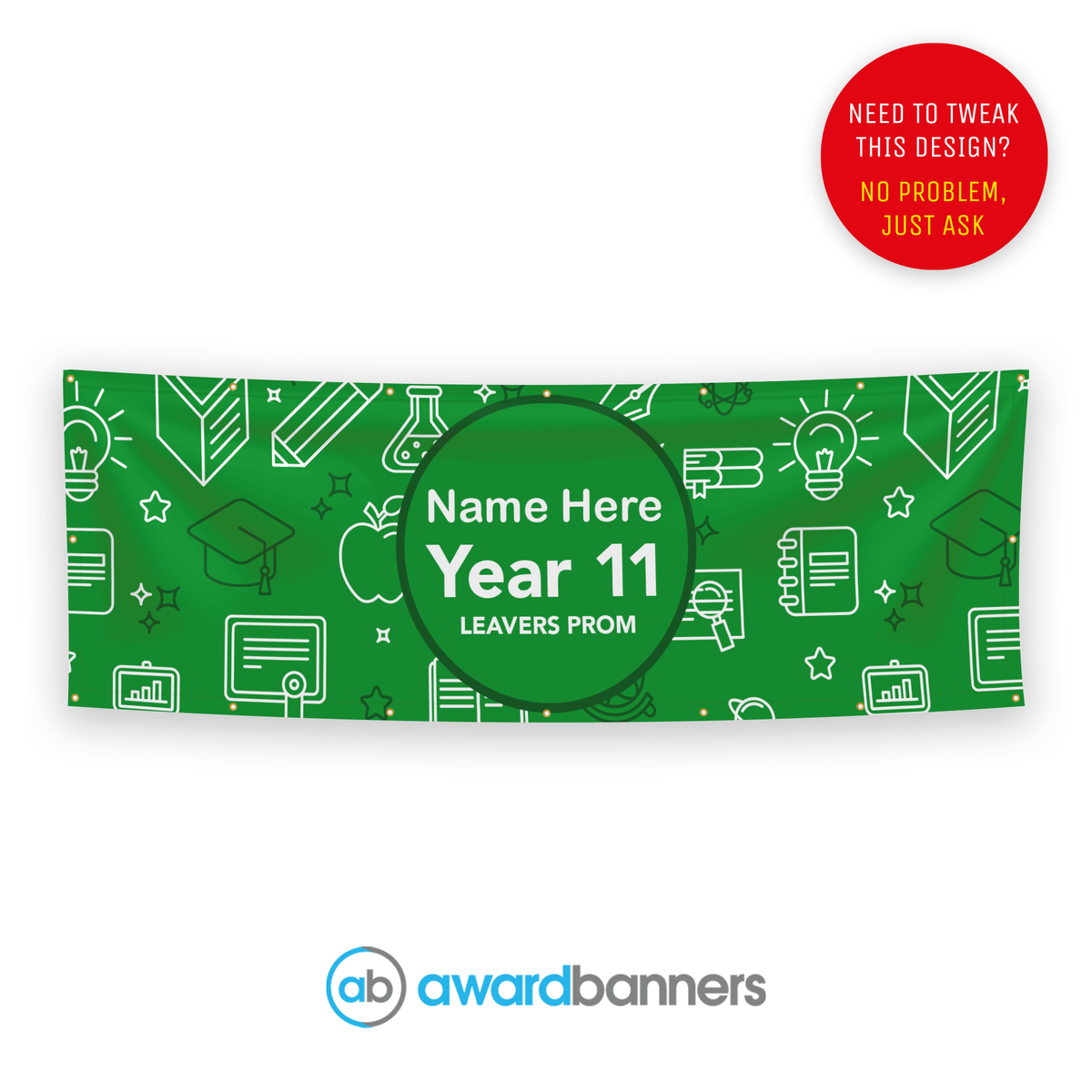 School Leavers Pre-Designed Banner - AB227 – Award Banner and Signs Ltd